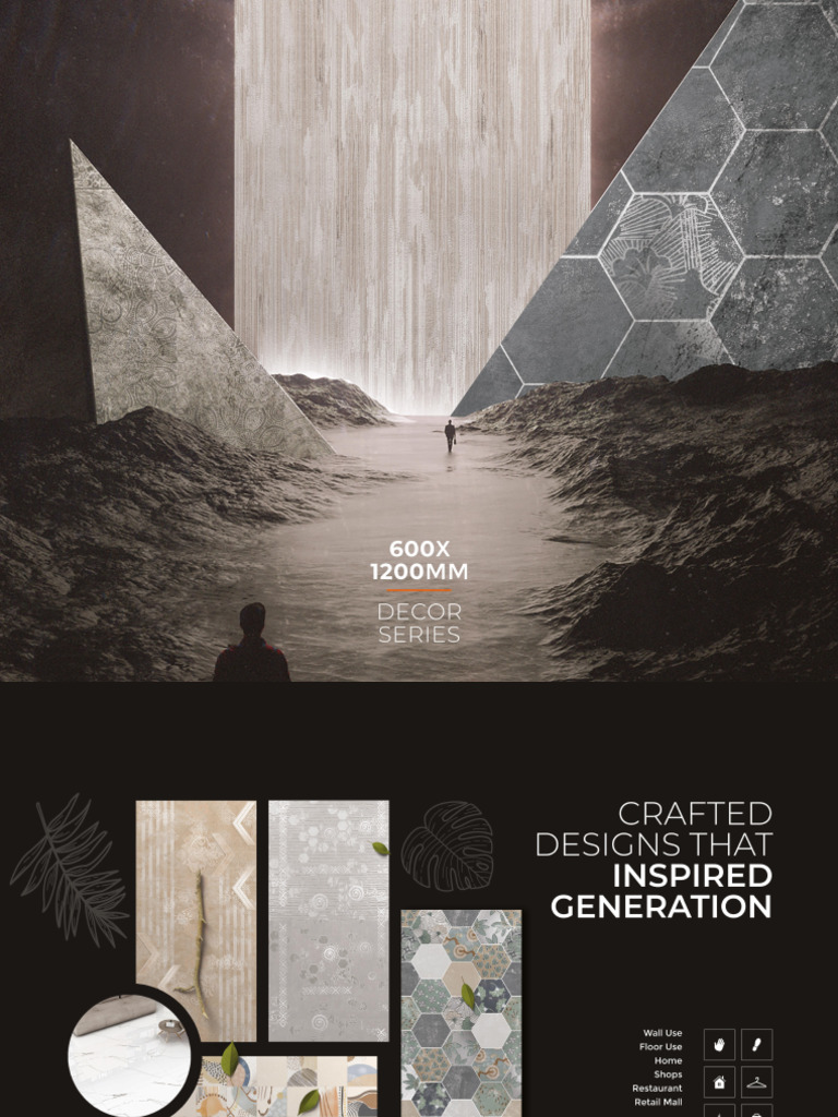 600x1200mm Brochure Decor Series | PDF