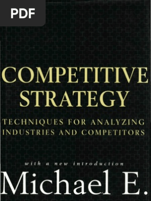 Competitive Strategy Michael Porter