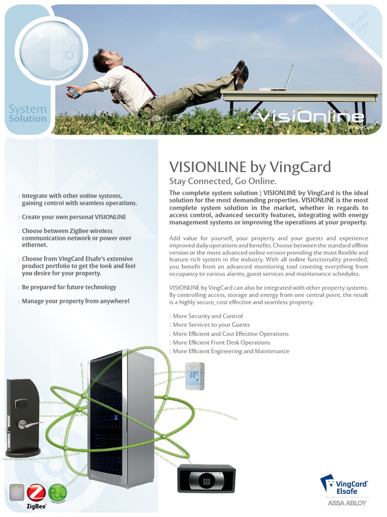 visionline-datasheet_english_oct14 | PDF | Computer Network | Computing