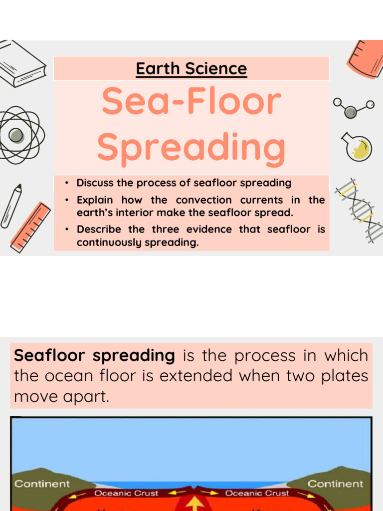 LESSON-6-SEAFLOOR-SPREADING | PDF | Plate Tectonics | Seabed