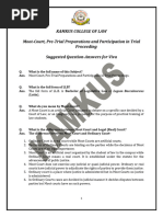 Moot Court Practical File | PDF