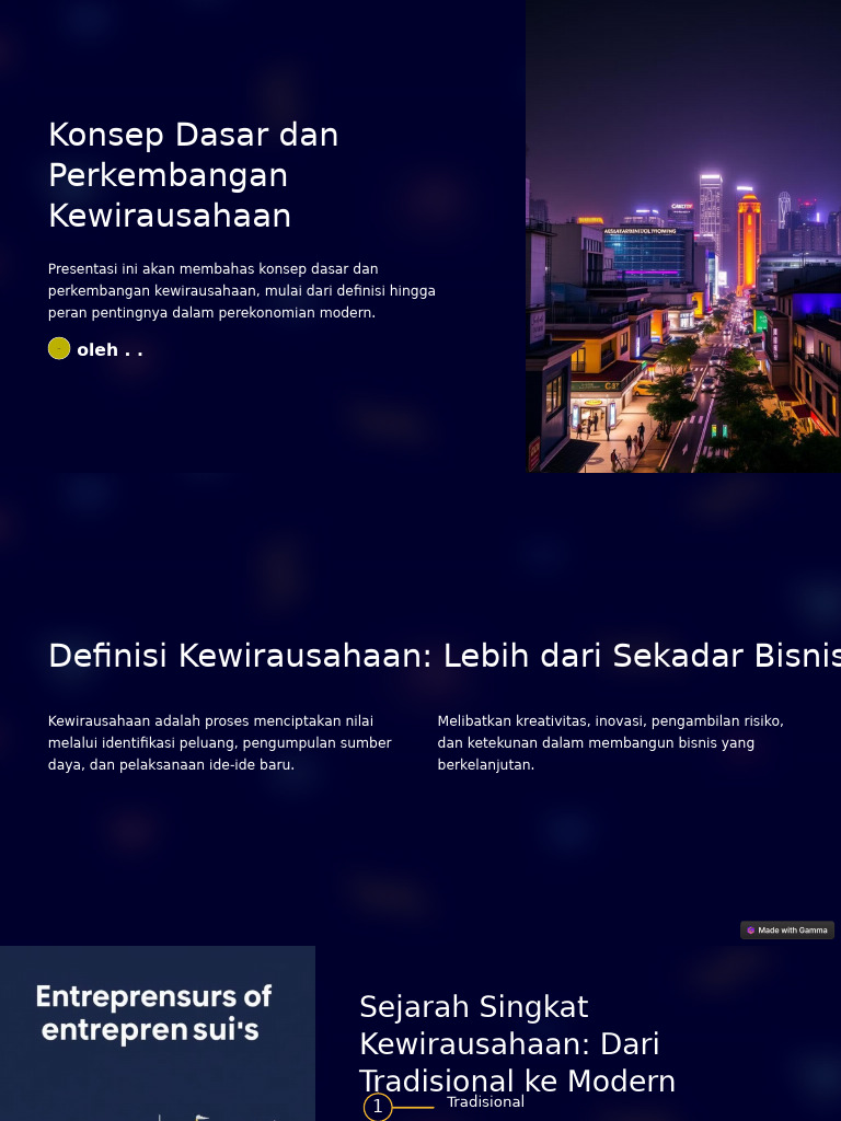 Konsep-Dasar-dan-Perkembangan-Kewirausahaan | PDF