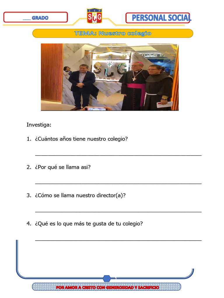 Nuestro Colegio 2° | PDF