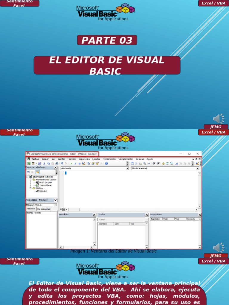 Sesion Iii El Editor de Visual Basic V4 | PDF | Microsoft Excel ...