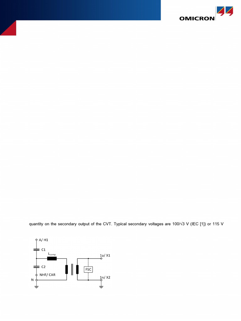 Innovative Method For C-Divider Capacitance Measurements On CVT | PDF ...