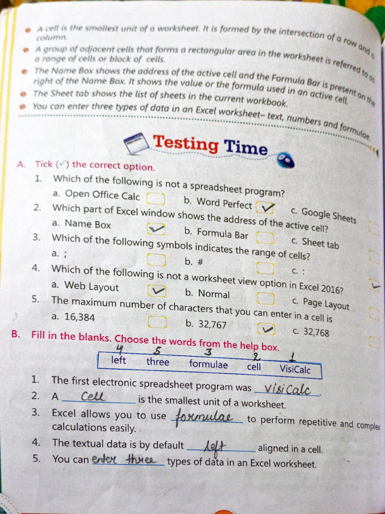 Class 5 CH 8 Book Exercise | PDF