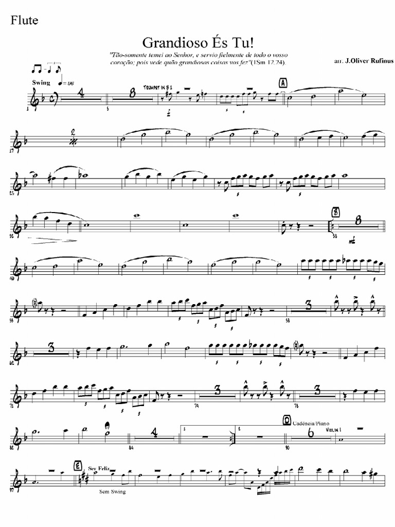 Grandioso - Flautas | PDF