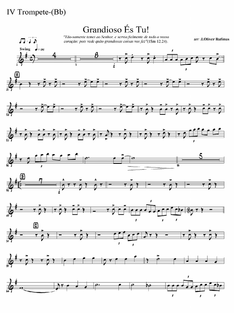 Grandioso - IV Trompete BB | PDF