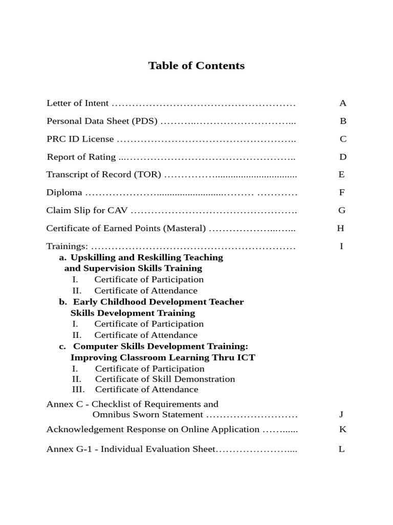 Table of Contents-1 | PDF