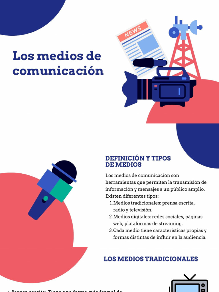 4 PPT Los Medios de Comunicación | PDF