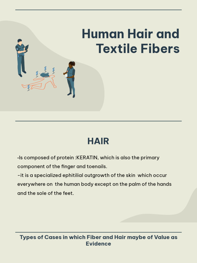 Human Hair Analysis in Forensics | PDF | Hair | Textiles
