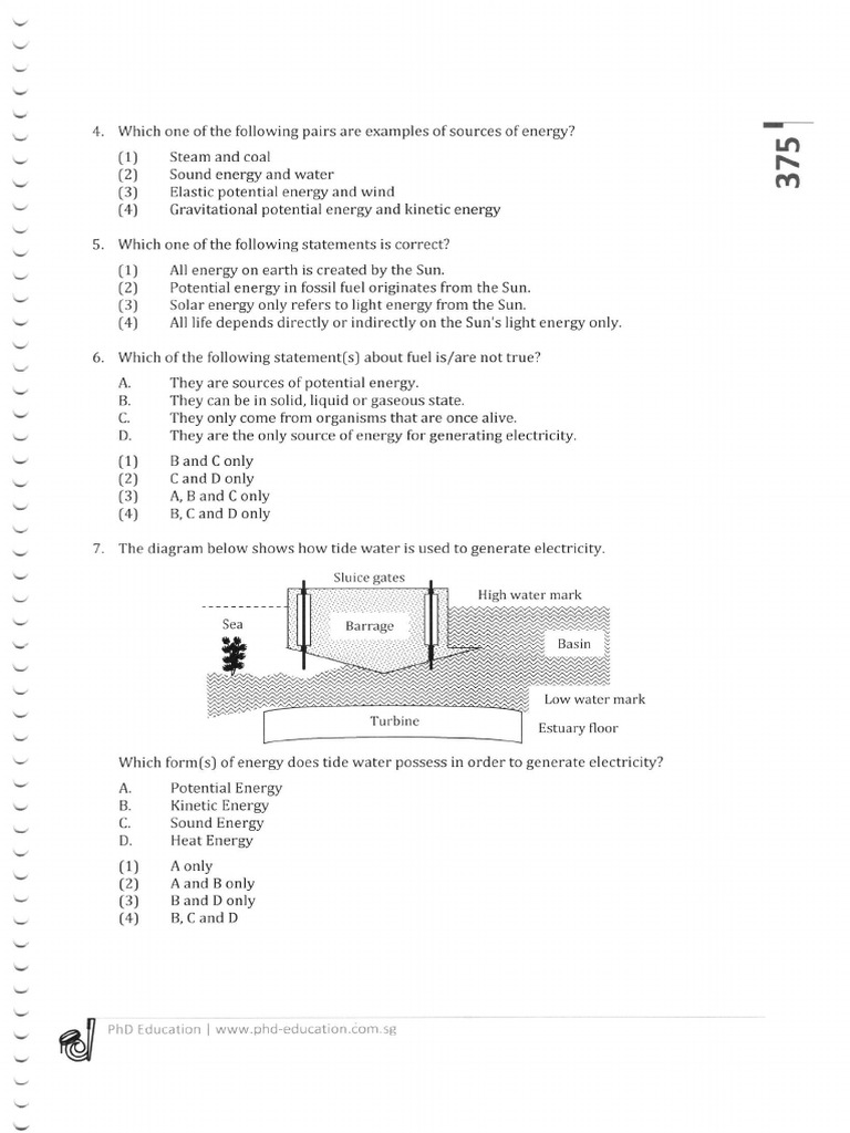 Energy Sources and Conversion in Science | PDF | Power Station | Solar ...
