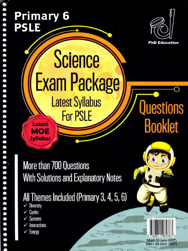 Science Exam Package Questions Booklet PSLE (P6) | PDF | Electrical ...