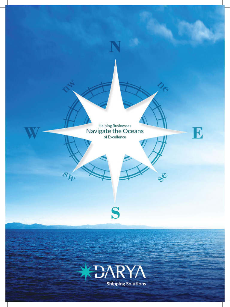 Darya Corporate Brochure | PDF | Ships | Sailor