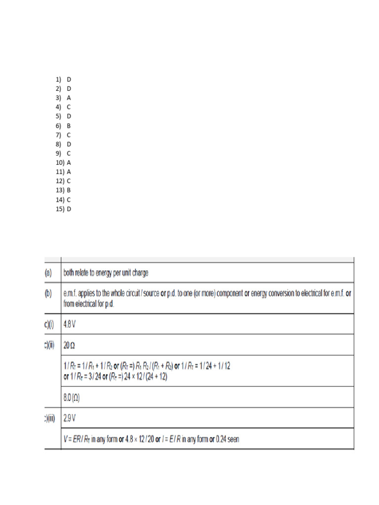 Grade 9 Natural Science Answers Term 2 | PDF