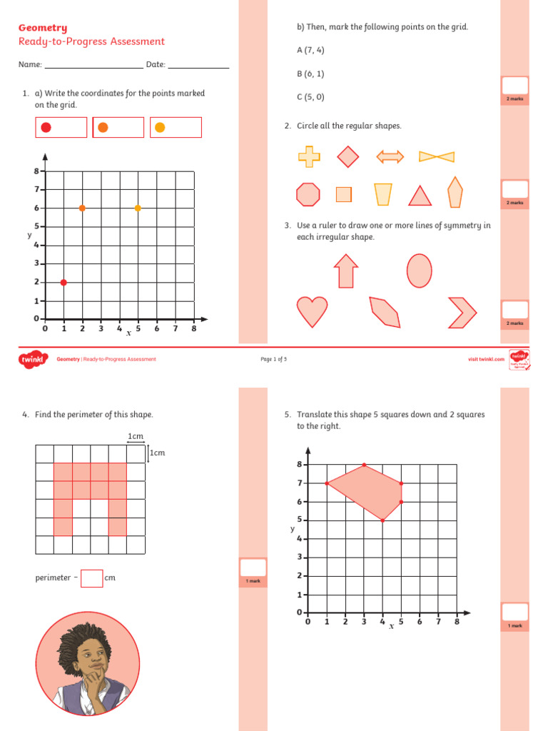 Geometry Ready-to-Progress Assessment | PDF | Euclidean Plane Geometry ...