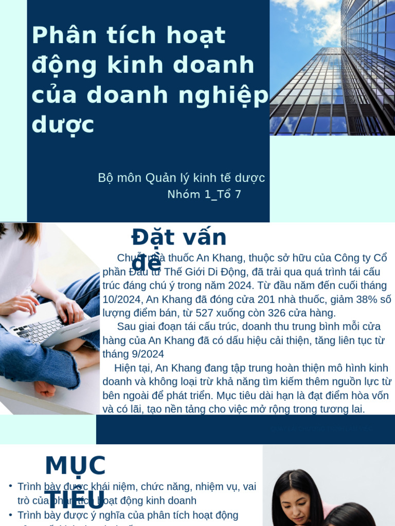 (QLKT - N1) - Phân Tích Ho T Đ NG Kinh Doanh C A DN Dư C | PDF