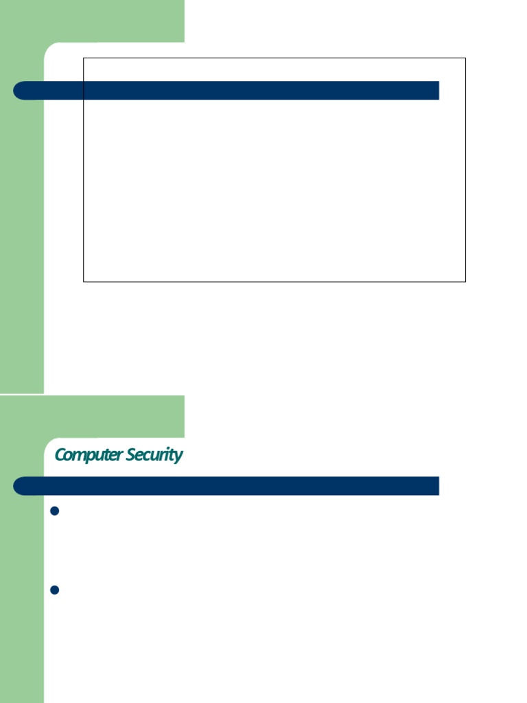 Information Sec-Lecture 1 | PDF | Security | Computer Security