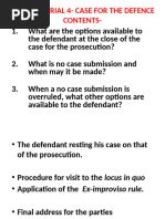 Understanding No Case to Answer Submissions | PDF | Lawsuit | Evidence ...