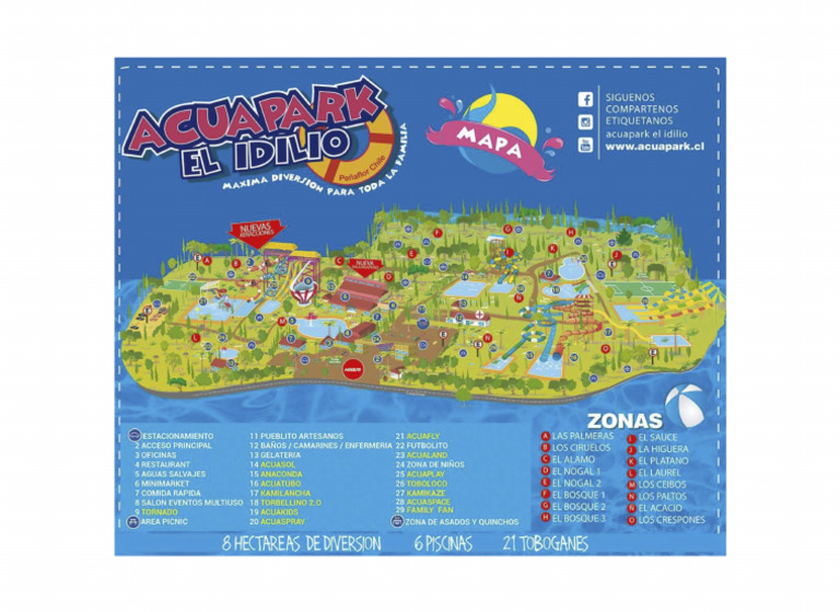 Mapa Del Parque | PDF