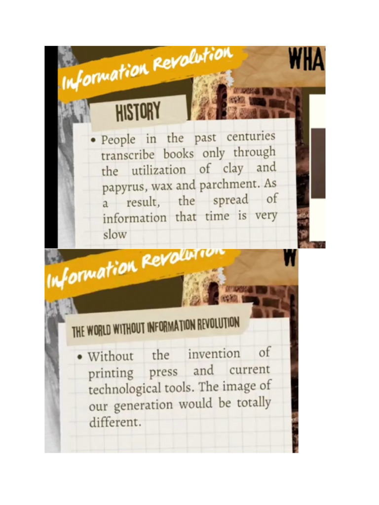 Information Revolution STS | PDF