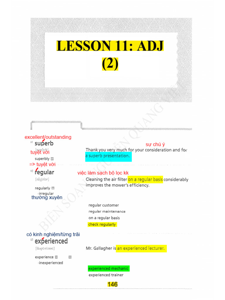 Voca-Level 3-Day2 | PDF