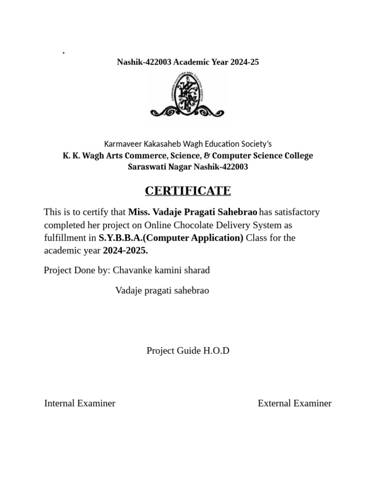 Pragati Certificate-2 | PDF