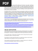 Value Education Contest 2025 Details | PDF