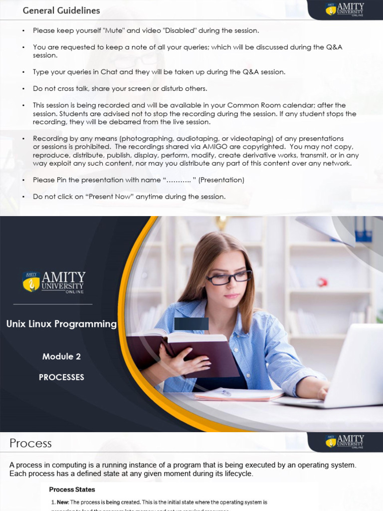 Module 2-UNIX - Linux | PDF