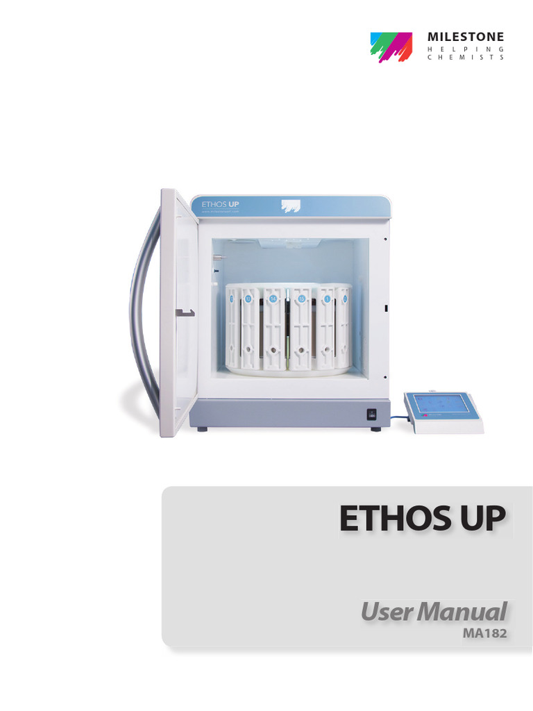ETHOS UP User Manual - English - MA182-006 | PDF | Chemical Reactions ...