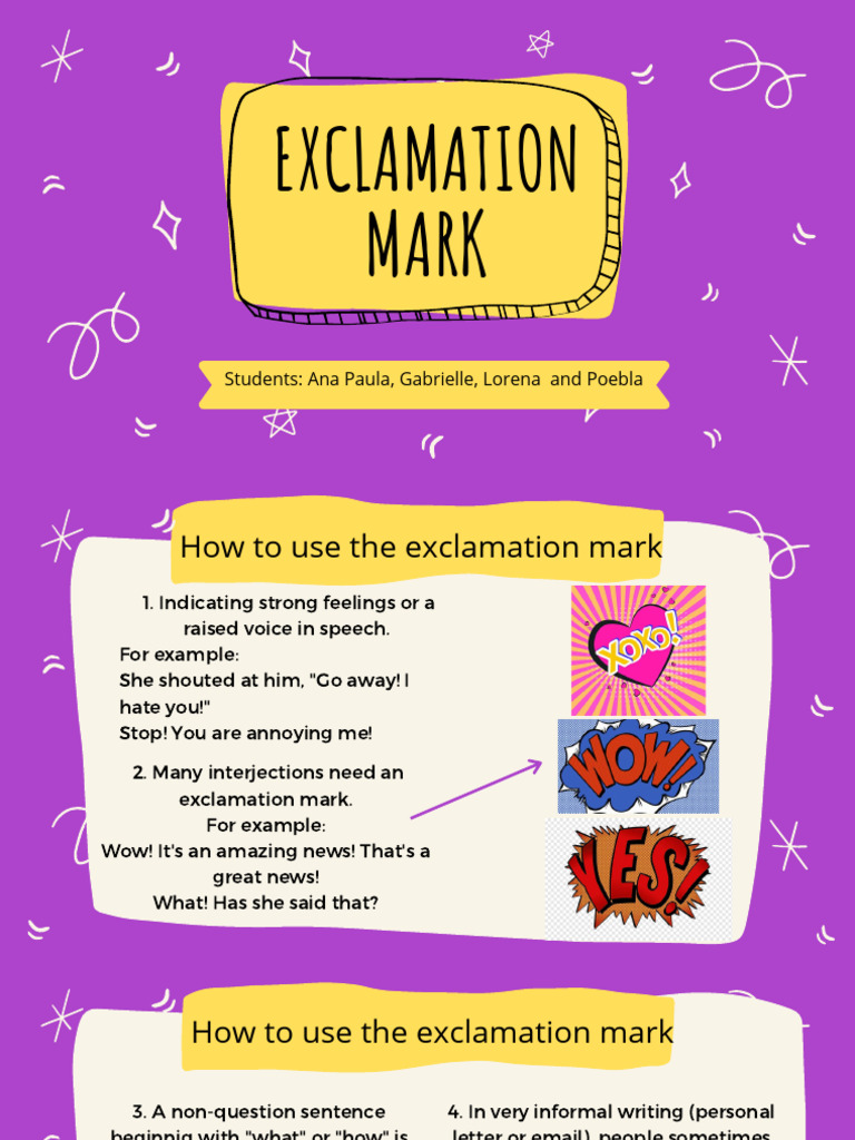 Exclamation Mark | PDF