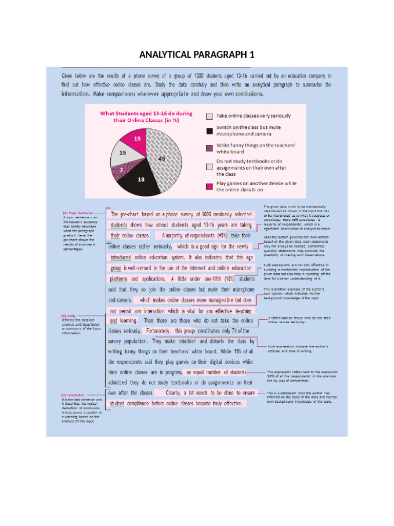 Analytical Paragraph 1&2- Portfolio | PDF
