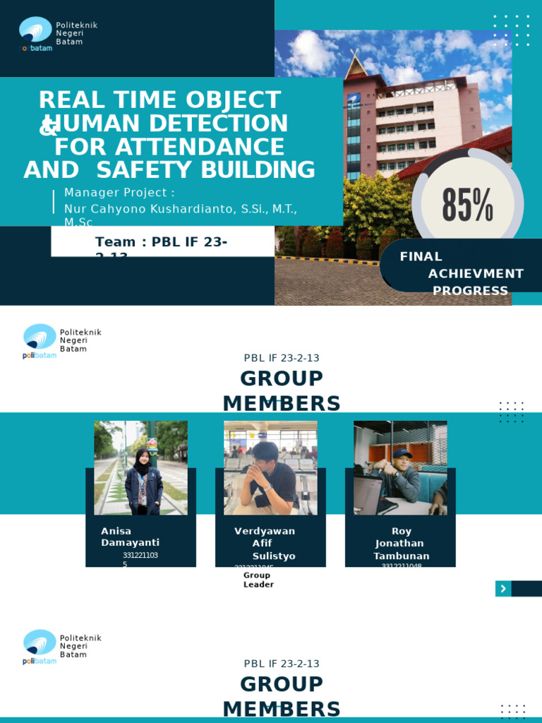 AAS - PBL IF 23-2-13 (Real Time Object & Human Detection For Attandance and Safety Building ...