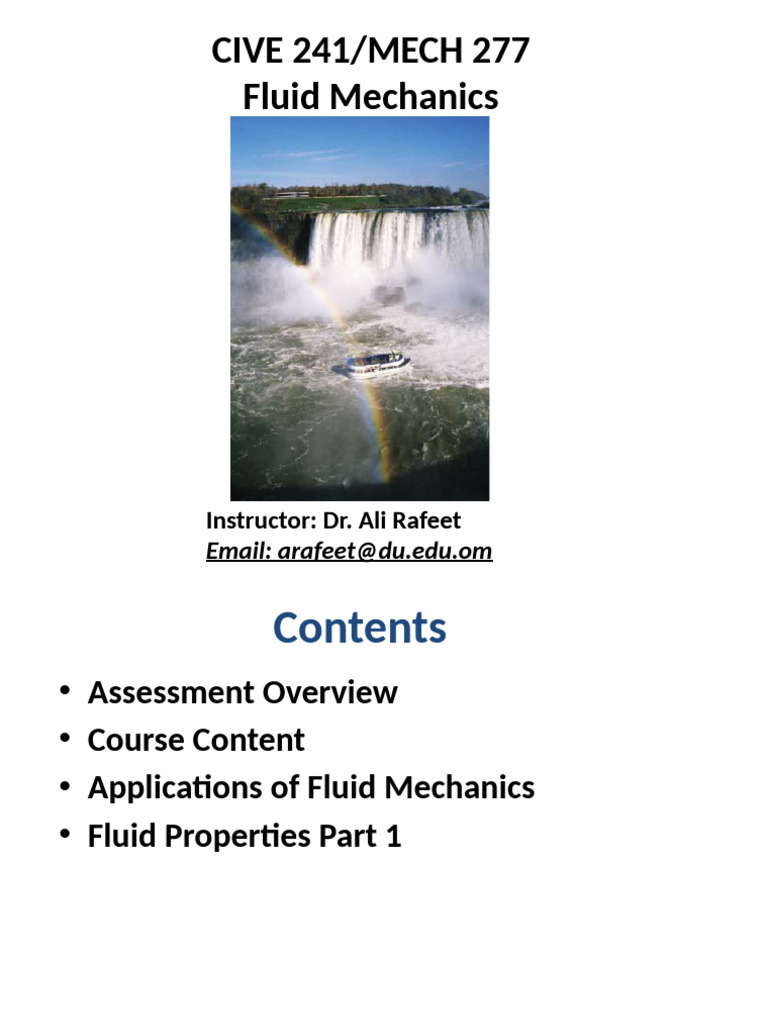 Properties of Ideal Fluids Explained | PDF | Fluid | Density