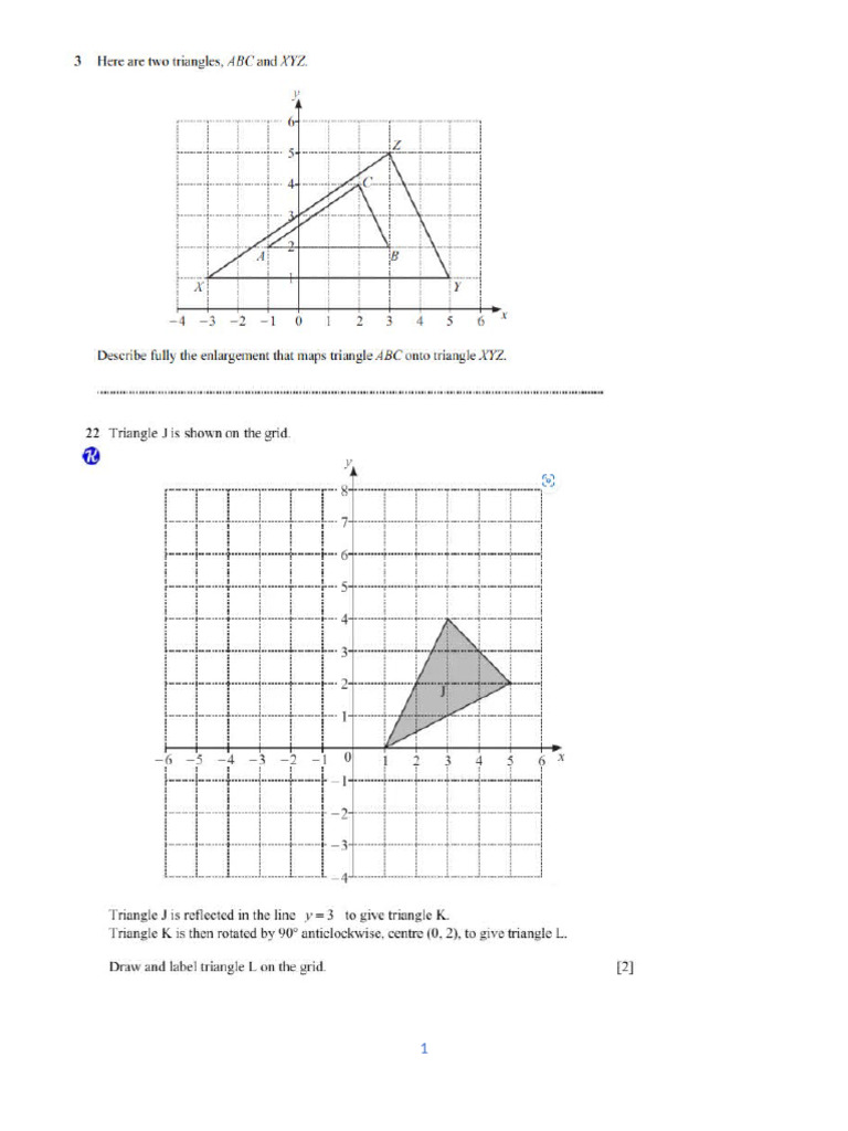 Math Y9 Rev1 | PDF