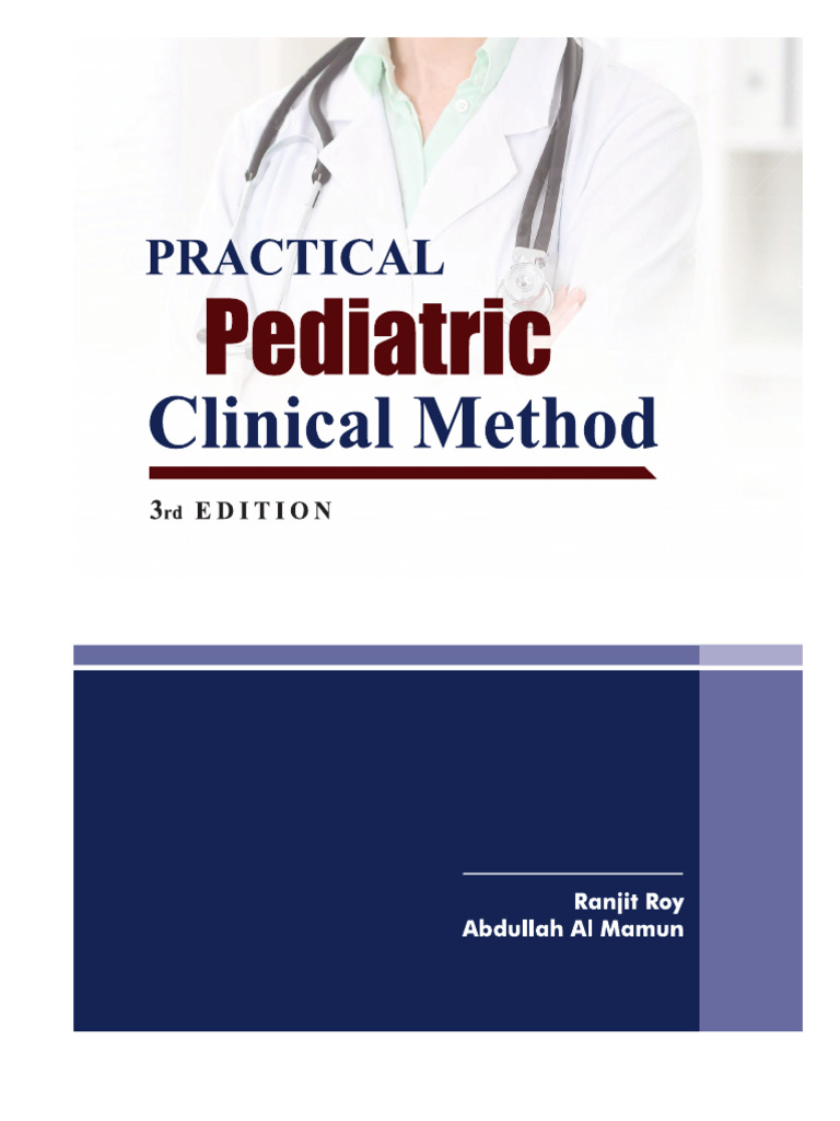 Practical Pediatric Clinical Method Book | PDF | Pneumonia | Edema
