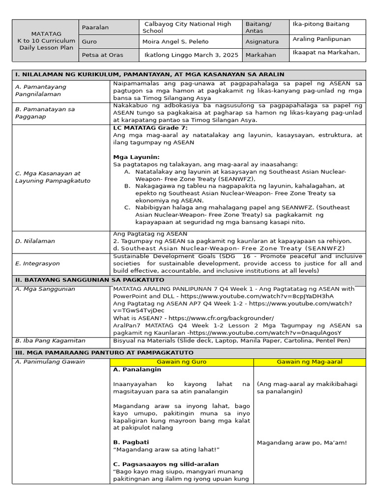 G7 Aseanwfz DLP | PDF