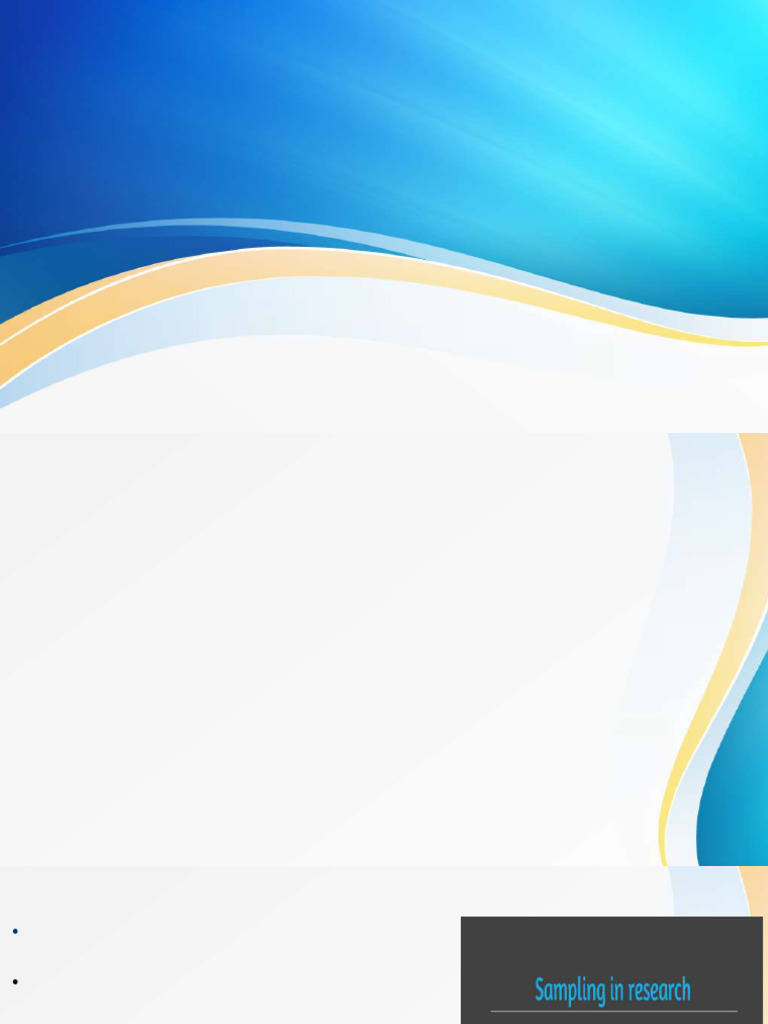 Sampling Techniques 23-1 | PDF | Sampling (Statistics) | Randomness