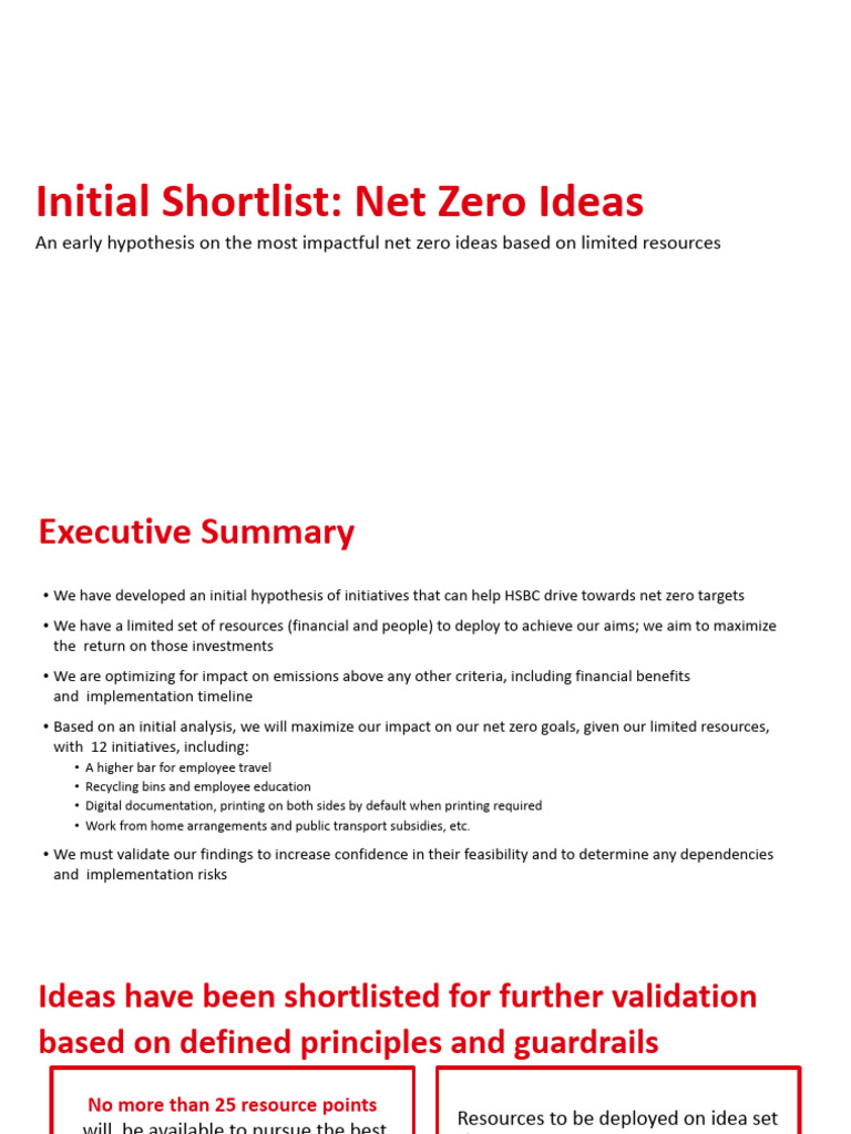 Task 2 Directional Ideas Shortlist Example Answer | PDF | Economy And ...