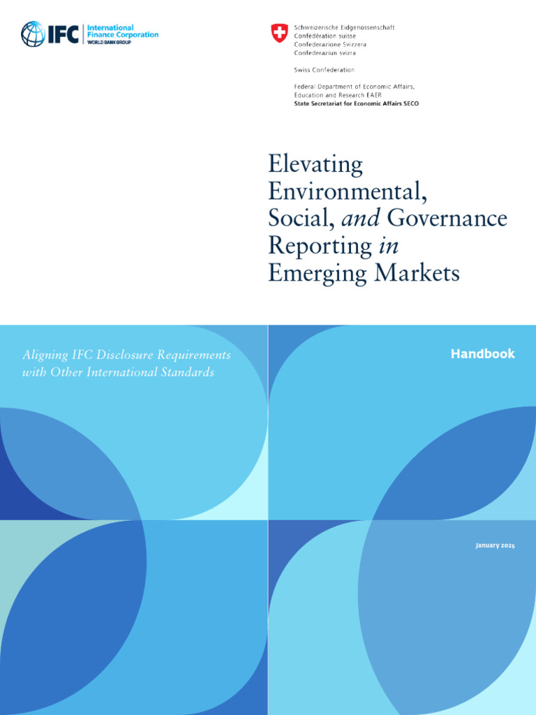 IFC Esg Framework | PDF | Economies | Economy And The Environment