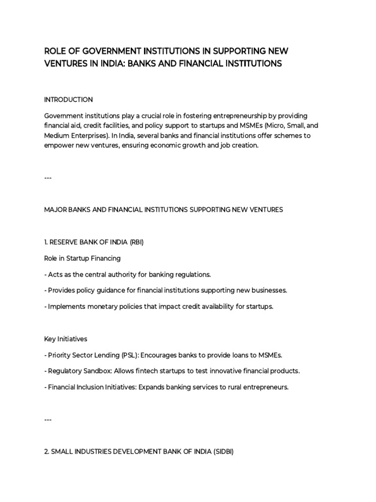 ROLE OF GOVERNM-WPS Office | PDF | Startup Company | Small Business ...