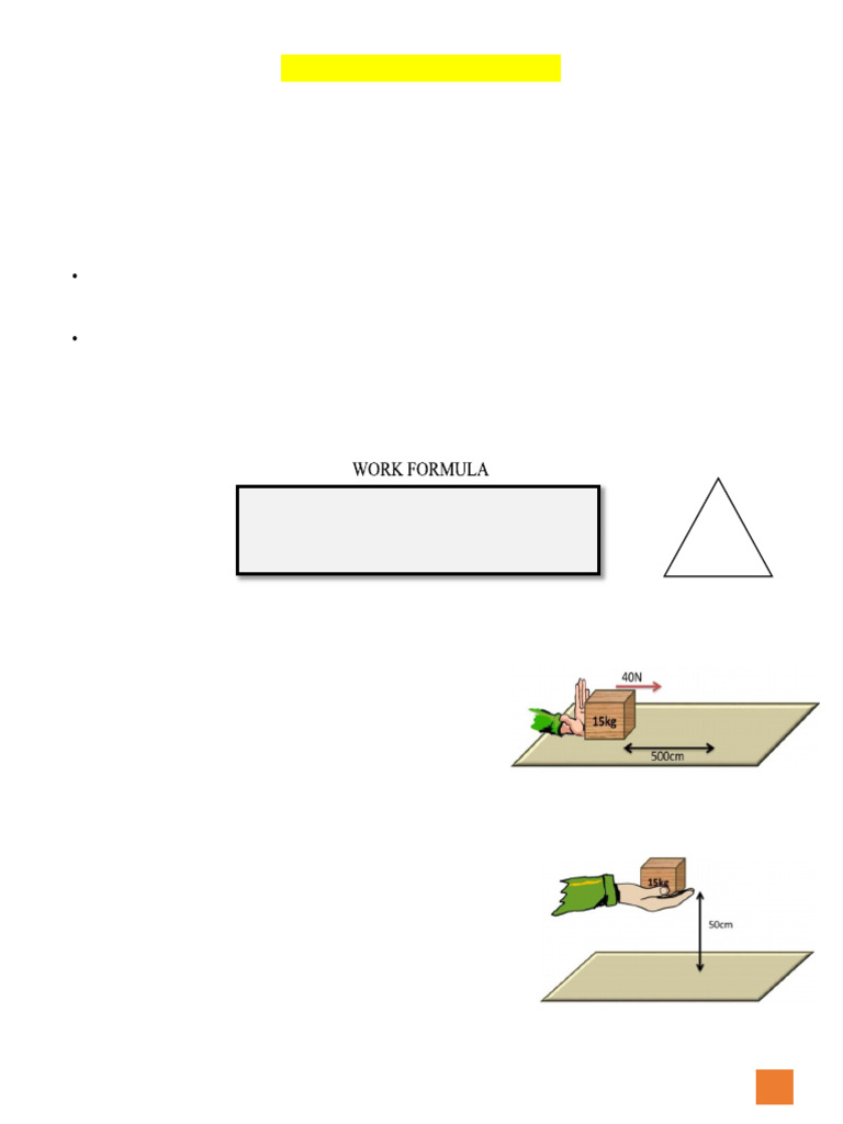 Marc Lee Ling - Physics Notes - Work, Energy and Power1 | PDF ...
