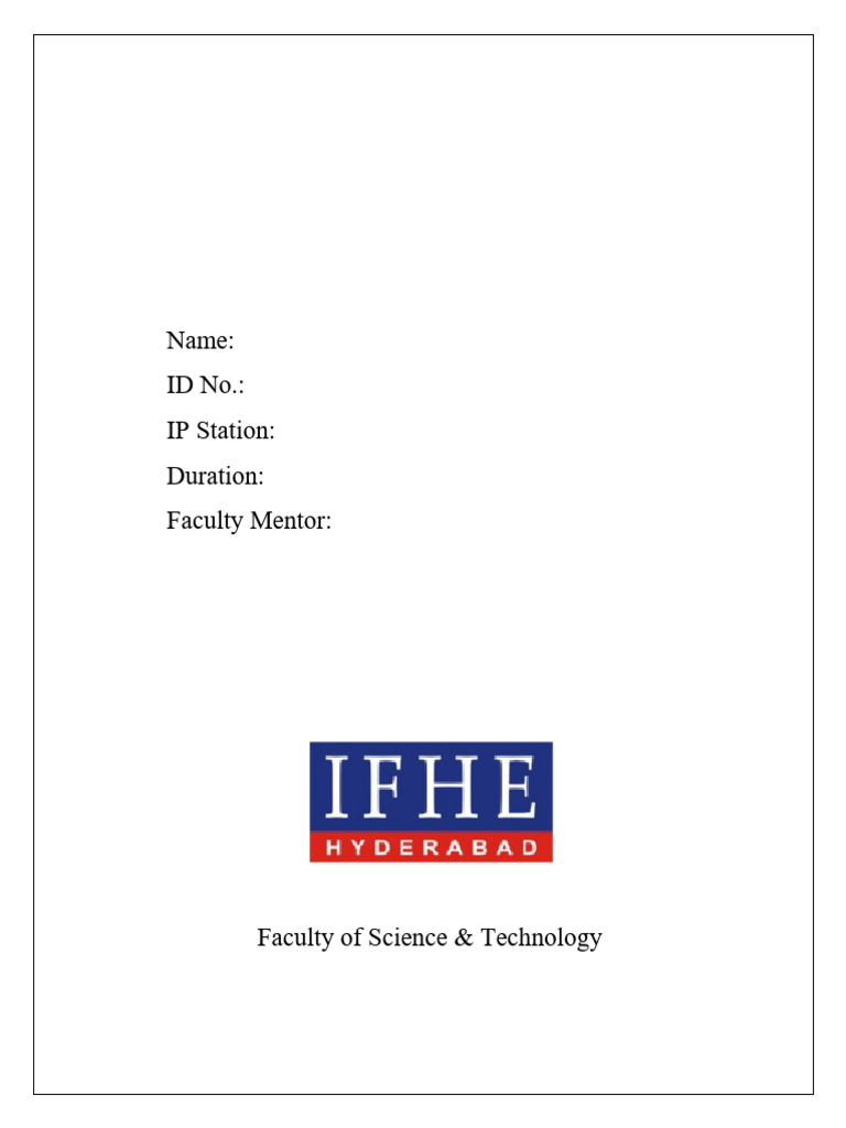 Ip-2 Diary Format | PDF