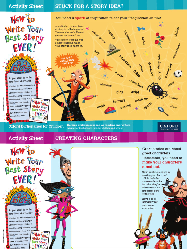 Story Writing Inspiration Guide | PDF