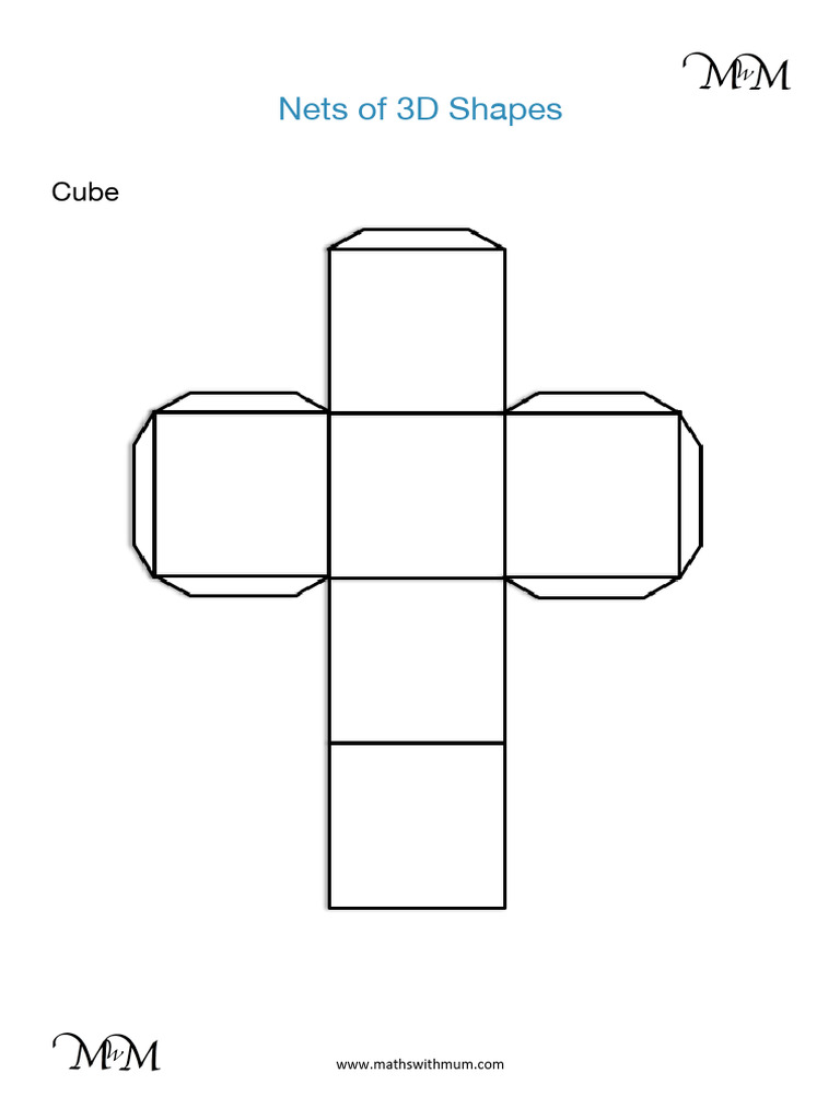 Nets of 3D Shapes Overview | PDF