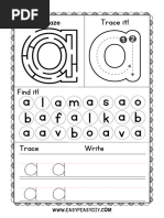 Alphabet Tracing Booklet | PDF