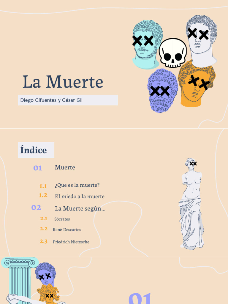 Reflexiones filosóficas sobre la muerte | PDF