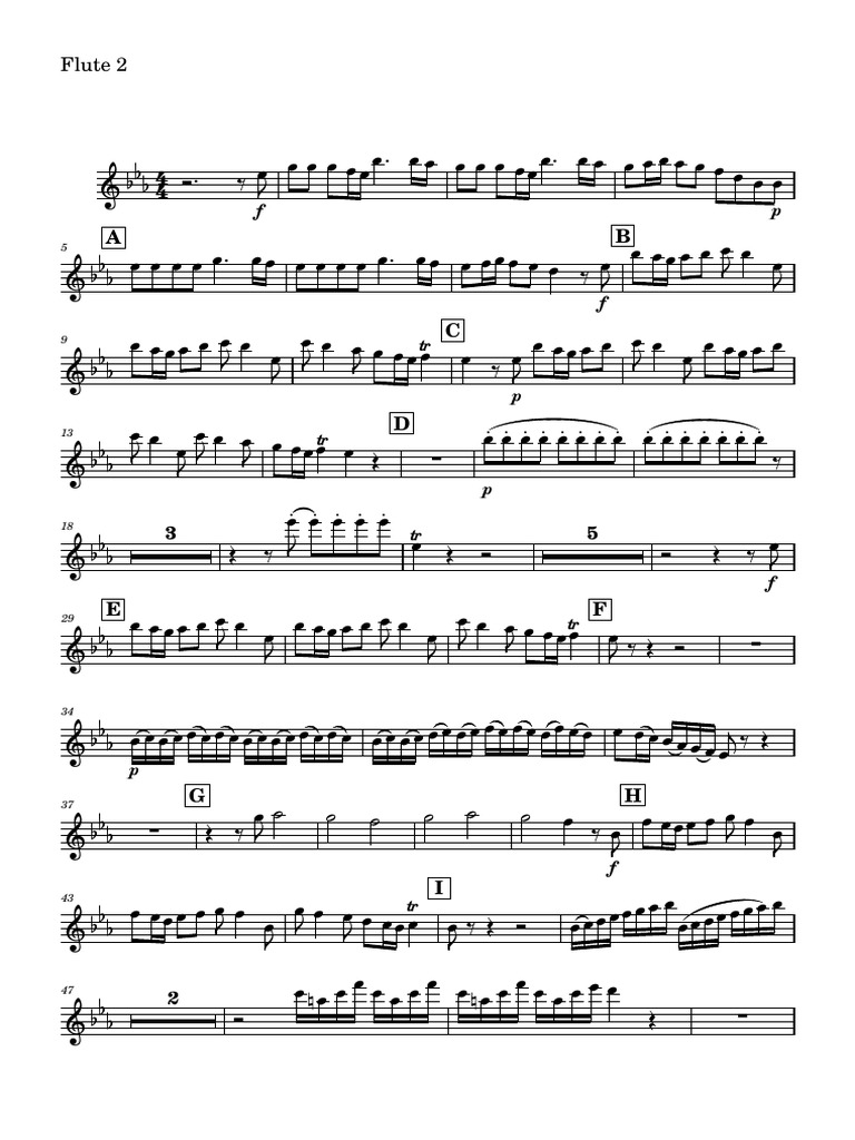 Printemps de Vivaldi 1e-Flute_2 | PDF