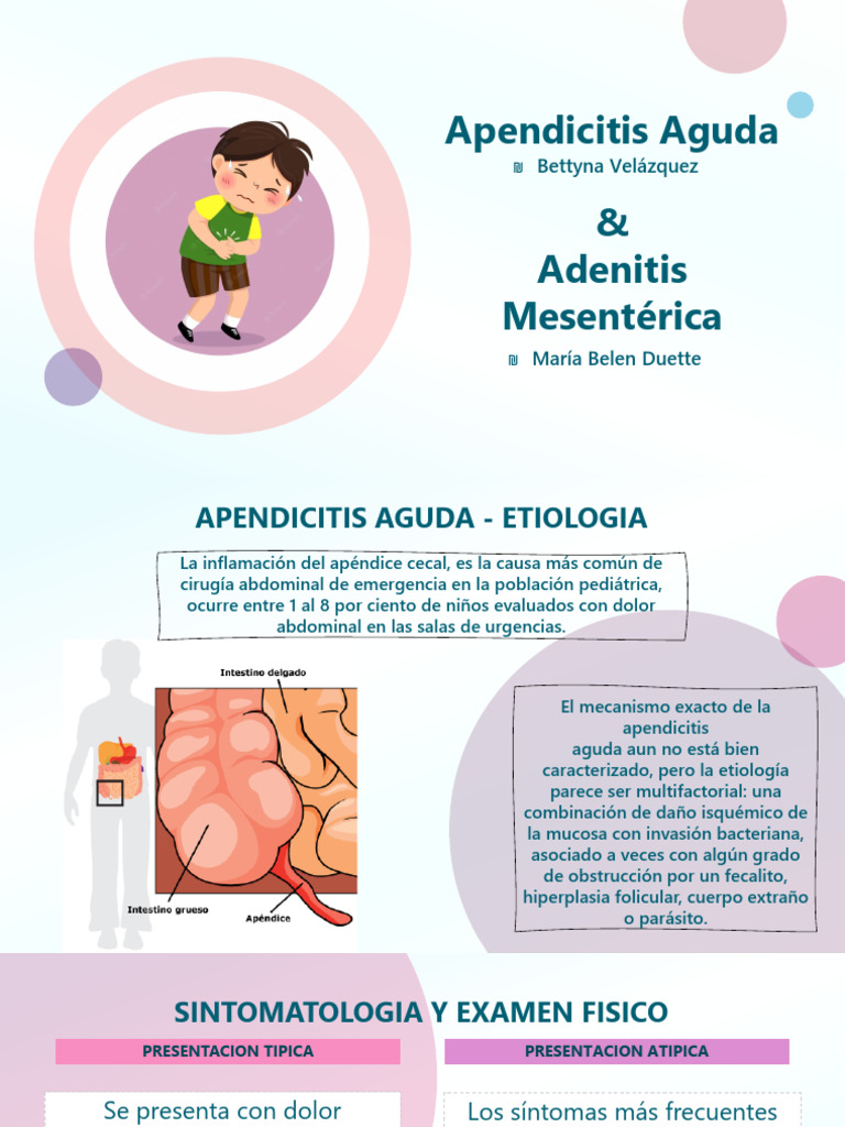 Apendicitis Aguda&Adenitis Mesenterica - 082135 | PDF | Especialidades ...