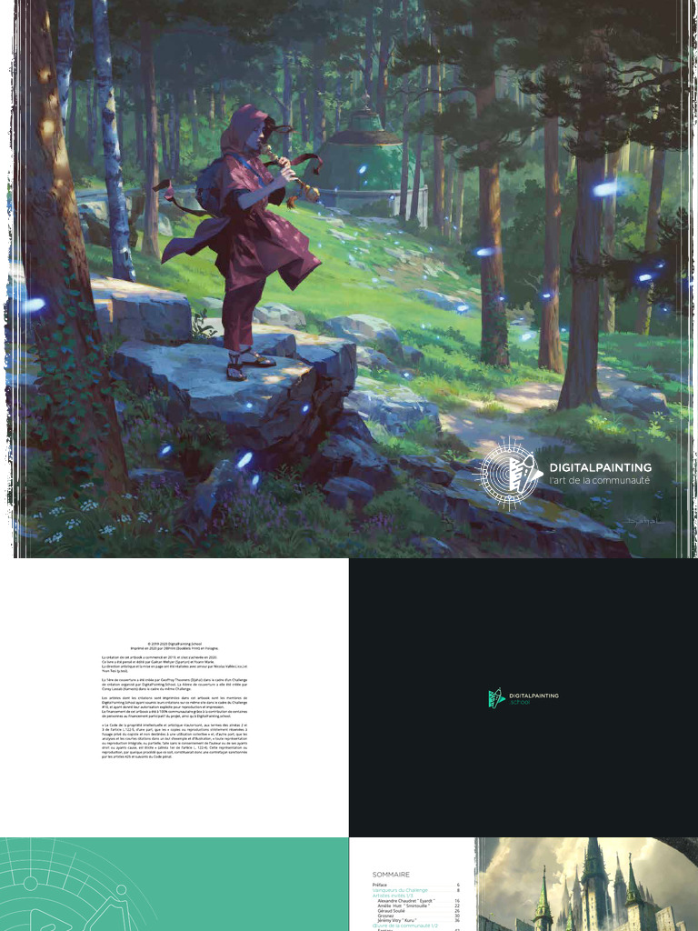 Artbook Collaboratif de Digital Painting | PDF